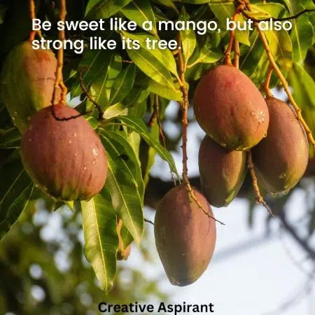 Sweet Mango Quotes, Captions, Slogans And Wishes Messages
