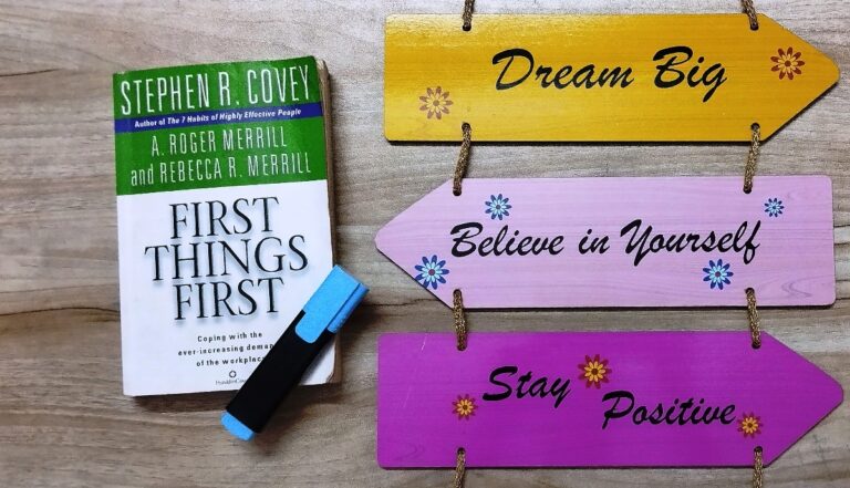 First Things First Summary (Stephen R. Covey)