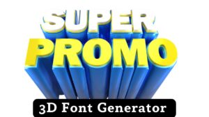 3D Font Generator (Copy and Paste)