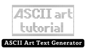ASCII Art Text Generator