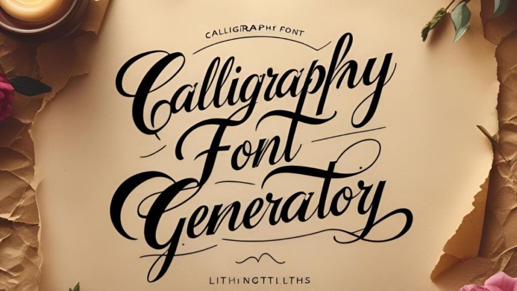 Calligraphy Font Generator (FREE Font Download)