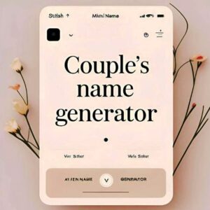 Couple Name Generator & Ideas (FREE, NO LOGIN)