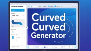 Curved Text Generator - Create Circular, Arc & Wave Text Effects