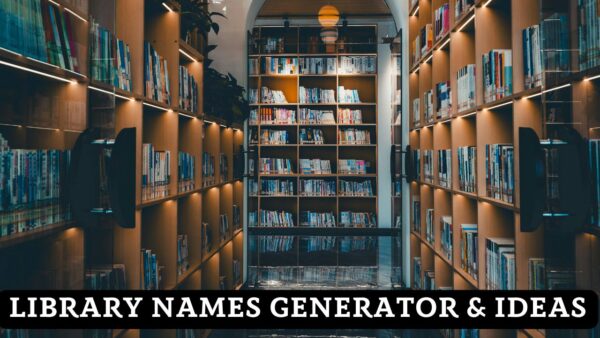 Library Names Generator (With Ideas)