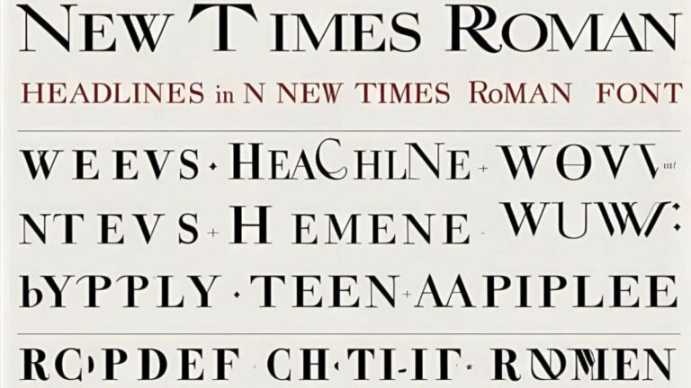 New Times Roman font text generator (copy and paste)