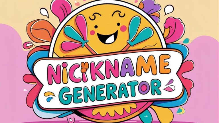 Nickname Generator (With Ideas)