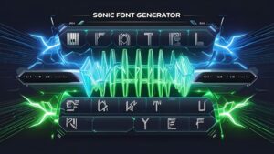 Sonic Font Generator (FREE Font Download)