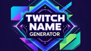 Twitch Name Generator (FREE, NO LOGIN)