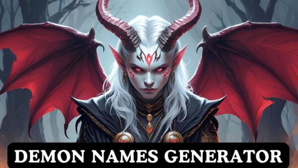 Demon Names Generator (With Ideas)