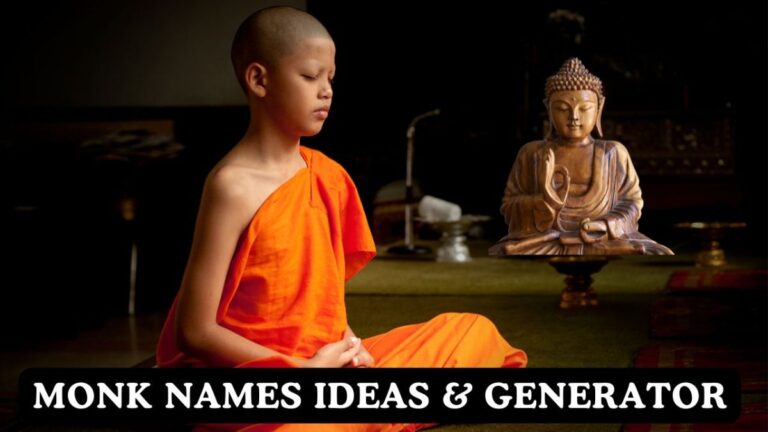 Monk Names Ideas & Generator