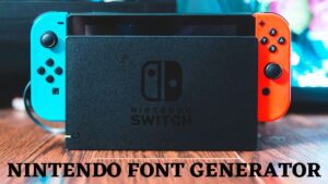 Nintendo Font Generator