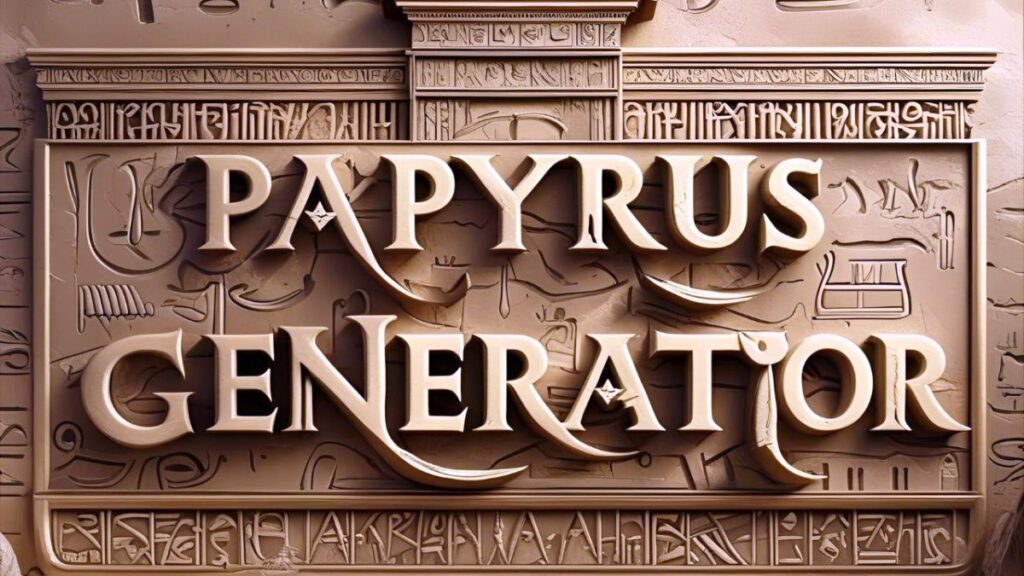 Papyrus Font & Text Generator (Free Font Download)