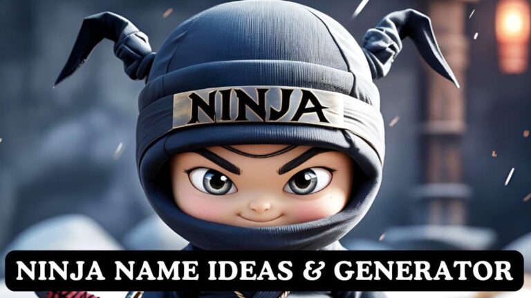 Ninja Name Ideas & Generator