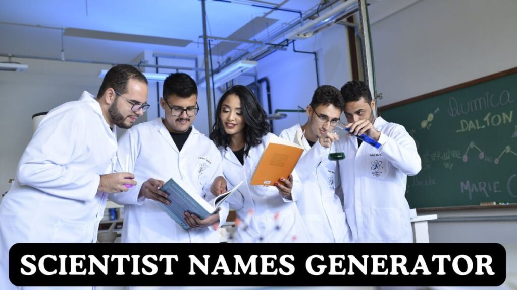 Scientist Names Generator