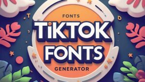 TikTok Font Generator (copy and paste)