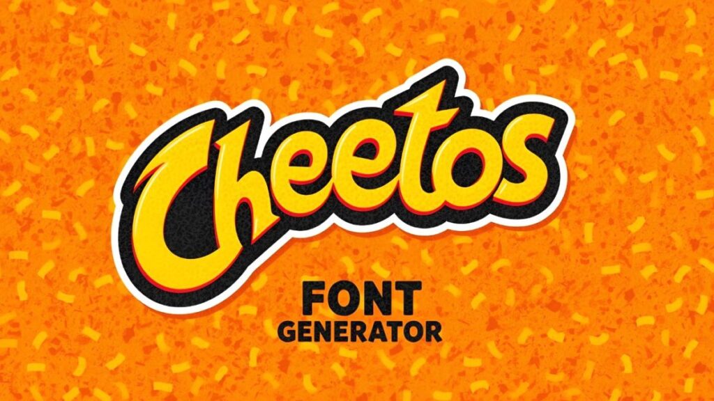 Cheetos Font Generator
