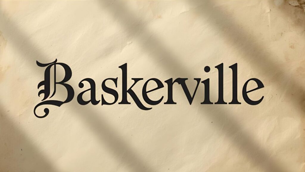 Baskerville Font Generator (Free Download)