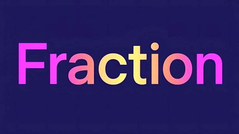 Fraction Font Generator