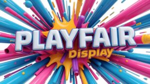 Playfair Display Font Generator (Free Download)