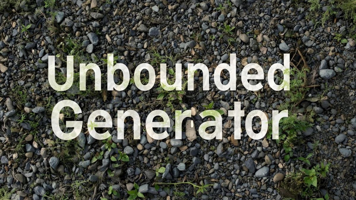 Unbounded Font Generator (Free Download)