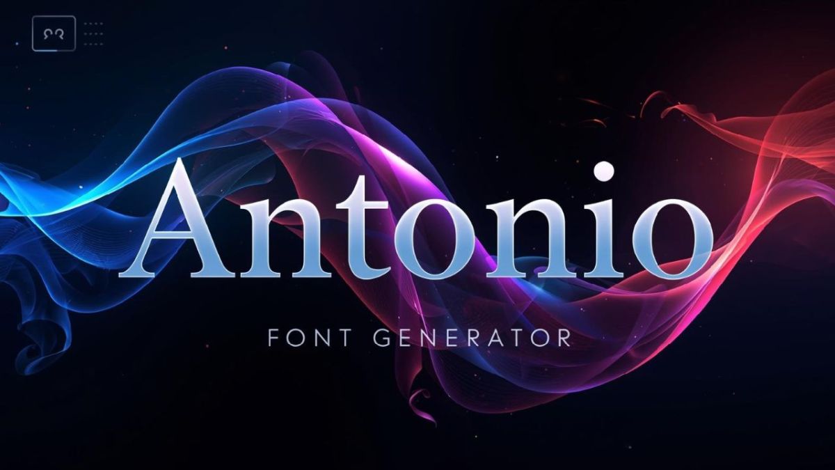 Antonio Font Generator (Free Download)