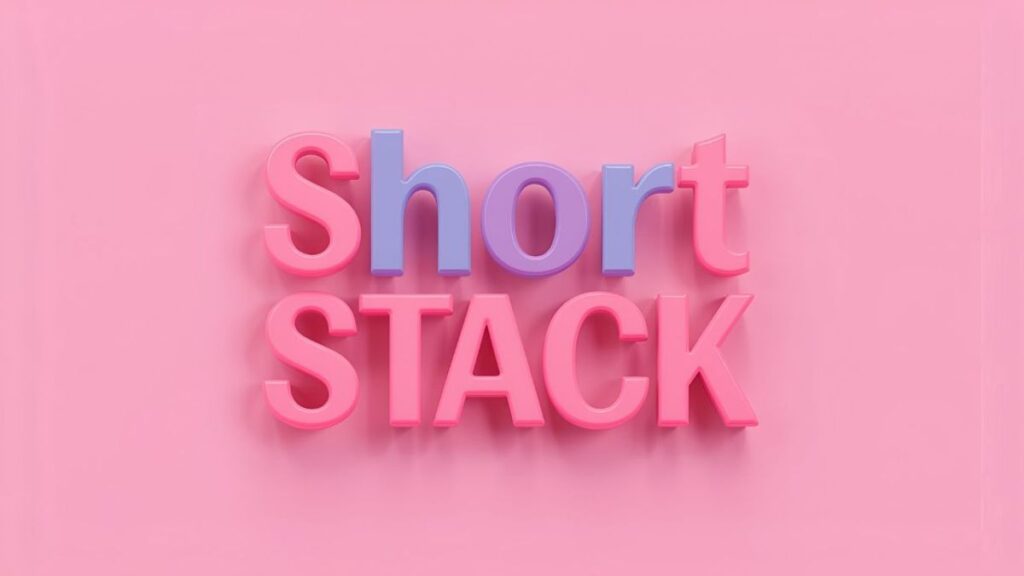 Short Stack Font Generator (Free Download)