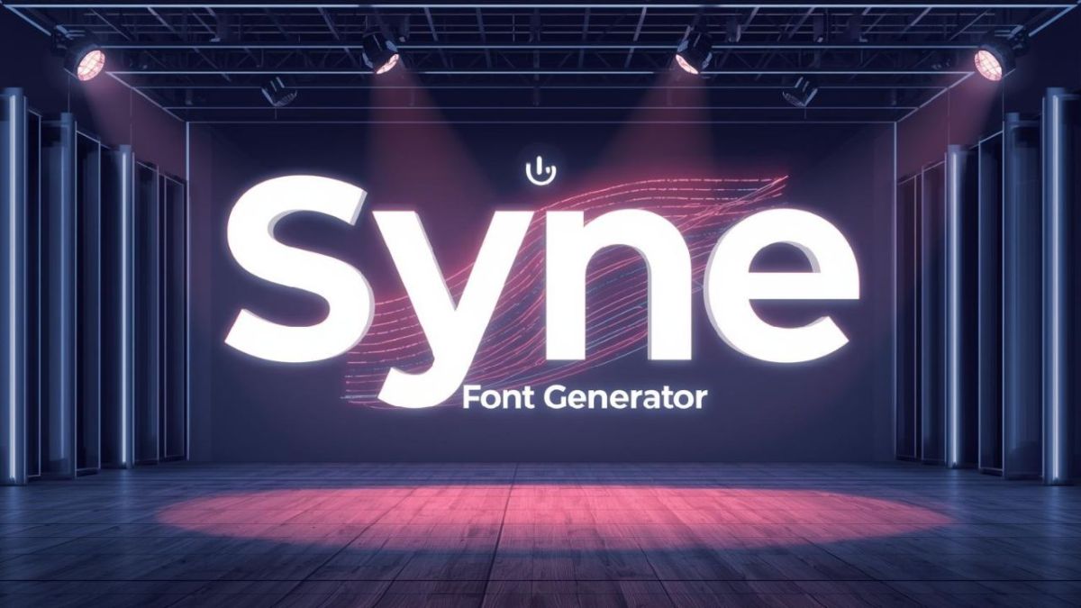 Syne Font Generator (Free Download)