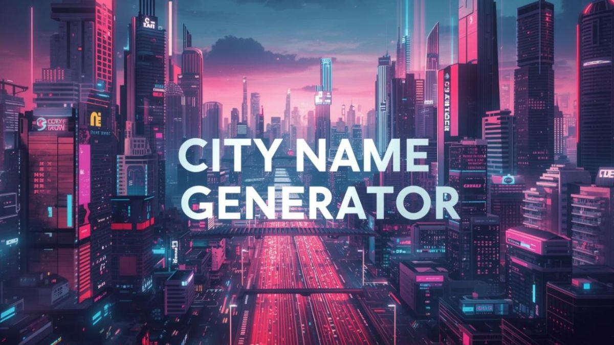 City Name Generator