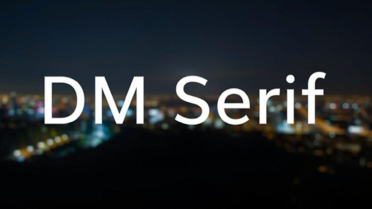 DM Serif Display Font Generator (Free Download)