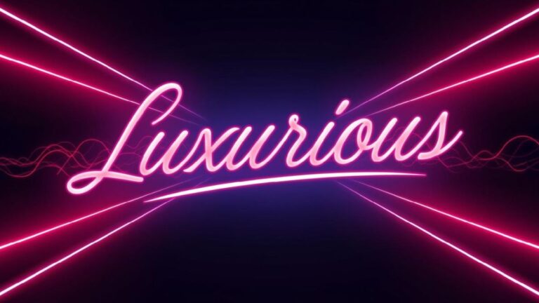 Luxurious Script Font Generator (Free Download)