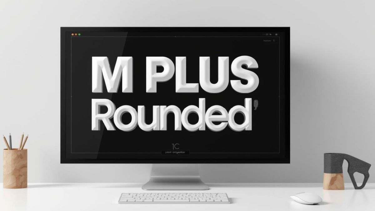 M PLUS Rounded 1c Font Generator (Free Download)