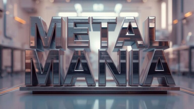 Metal Mania Font Generator (Free Download)