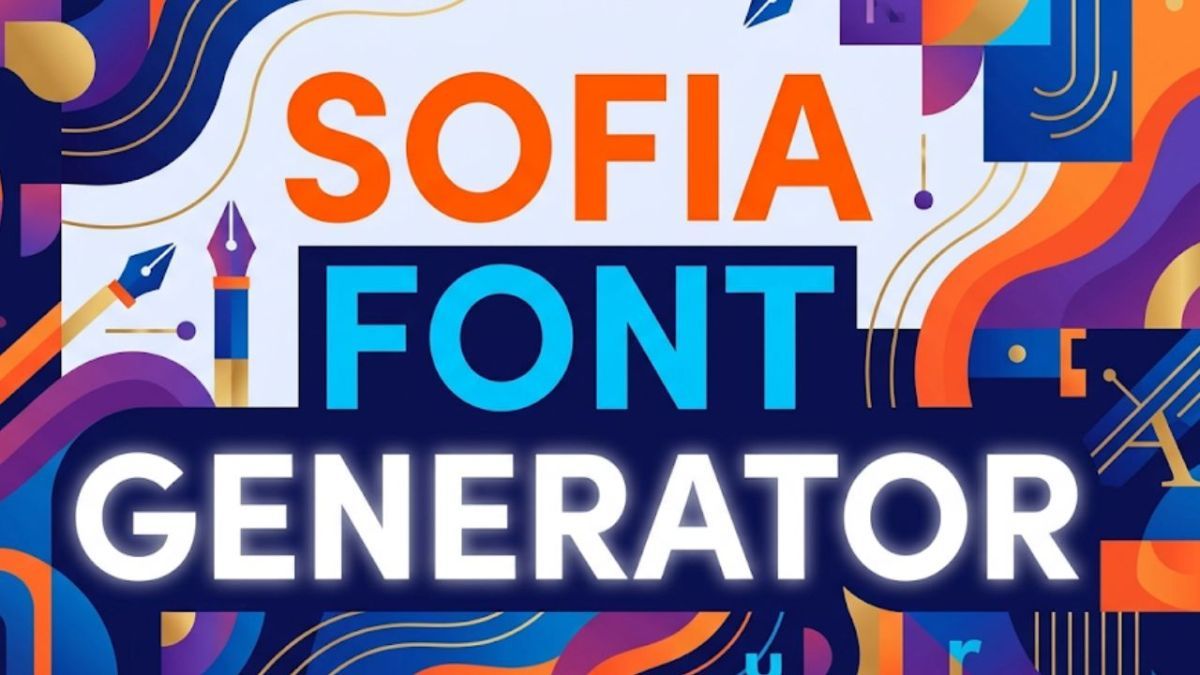 Sofia Font Generator